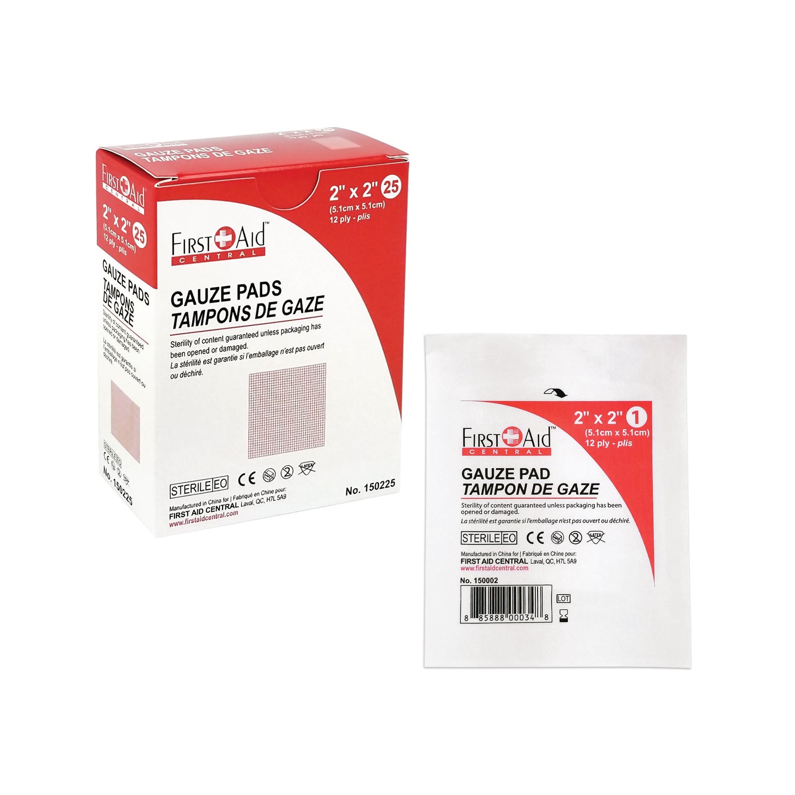 Gauze Pads, Gauze Bandages & Wound Dressings