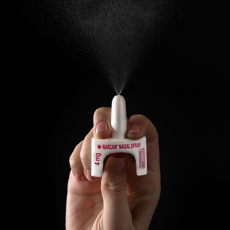 NARCAN® (naloxone HCI) Nasal Spray 4mg Pre-assembled Kit